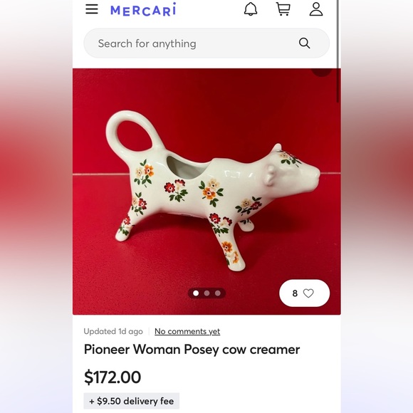 The Pioneer Woman | Kitchen | Rare Pioneer Woman Cow Syrupcreamer ...